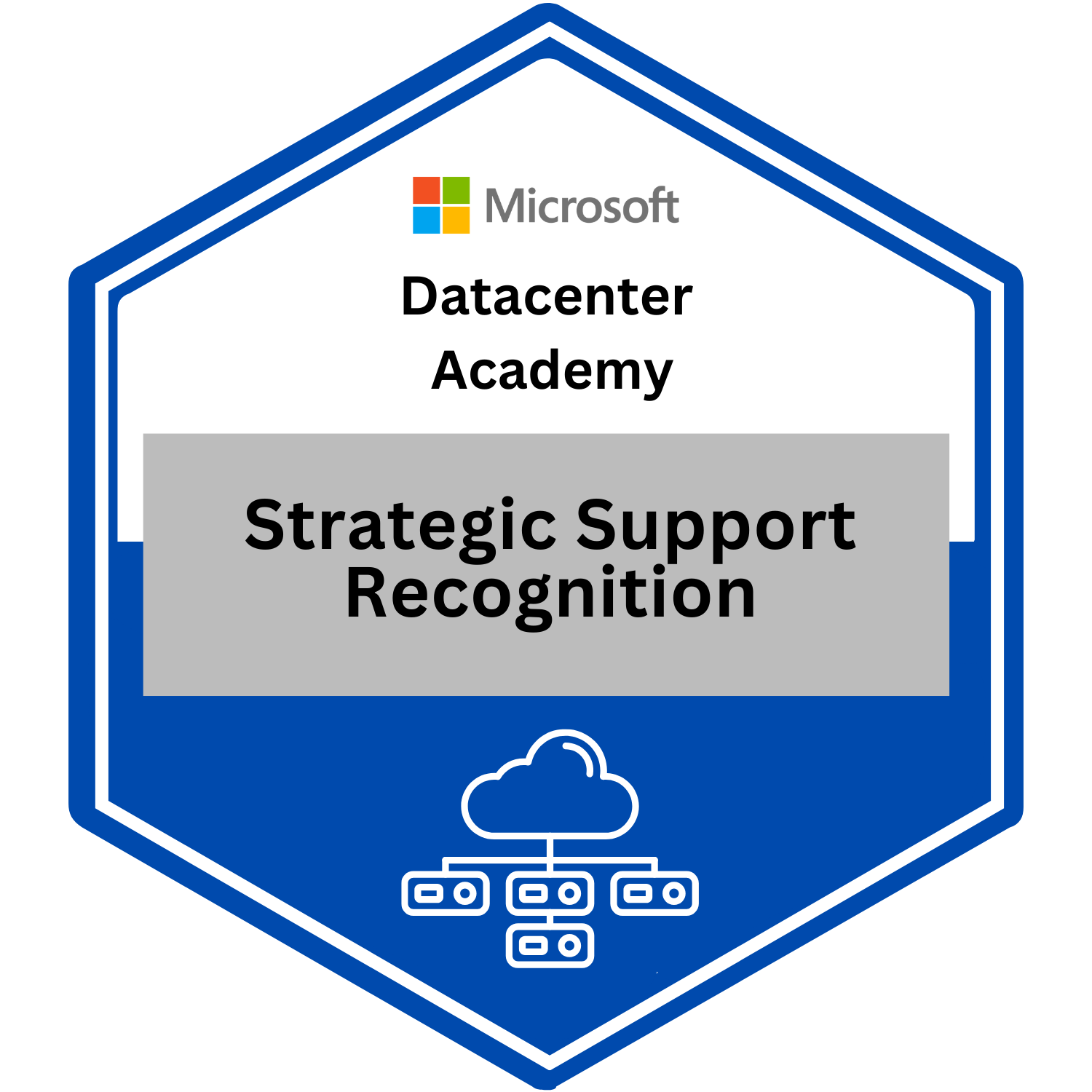 Strategic Support Recognition - Credly