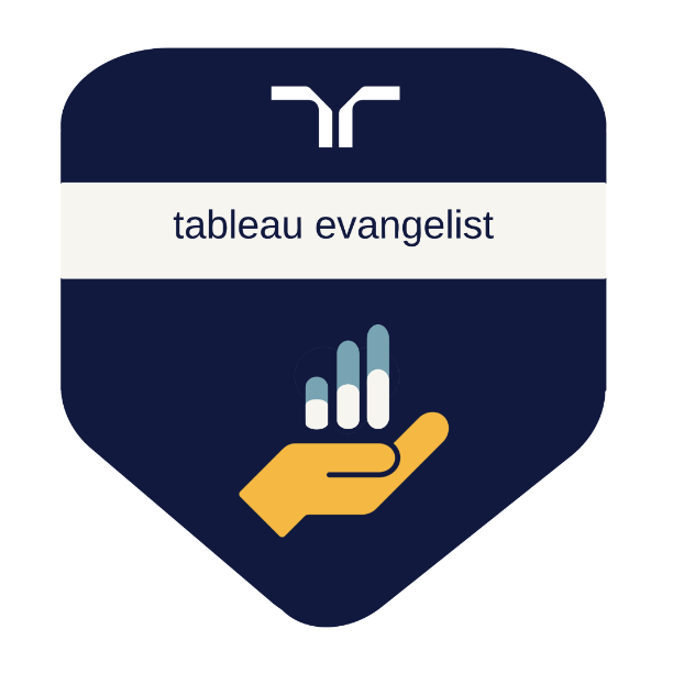 Tableau Evangelist @ Randstad - Credly