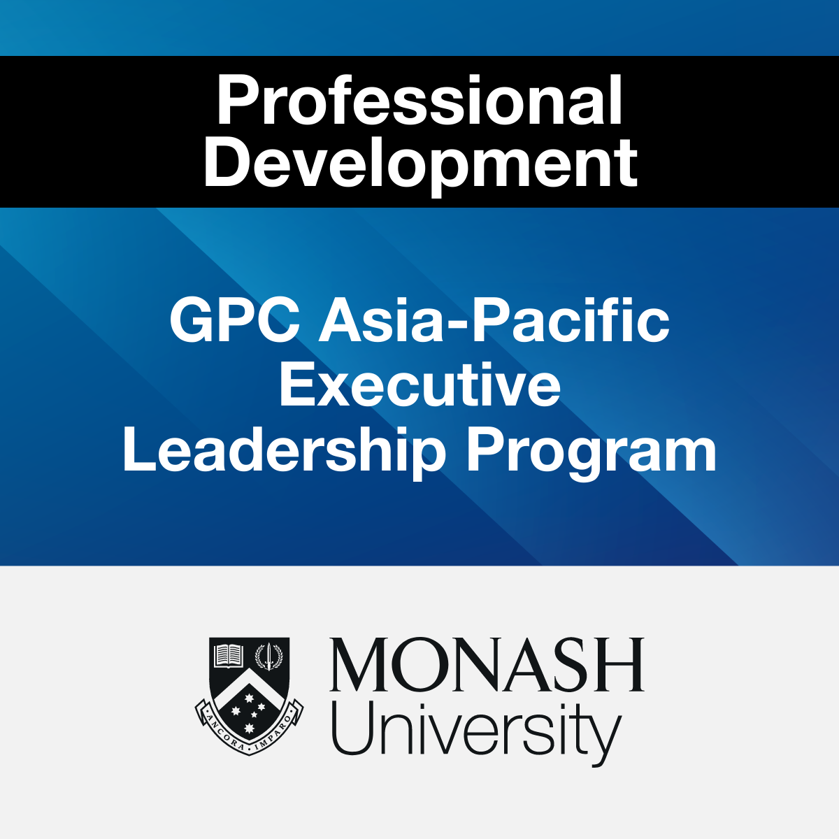 GPC Asia-Pacific Executive Leadership Program - Credly