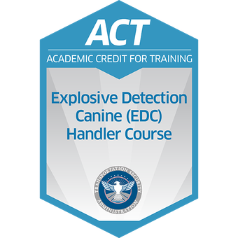 Explosive Detection Canine Handler - Credly