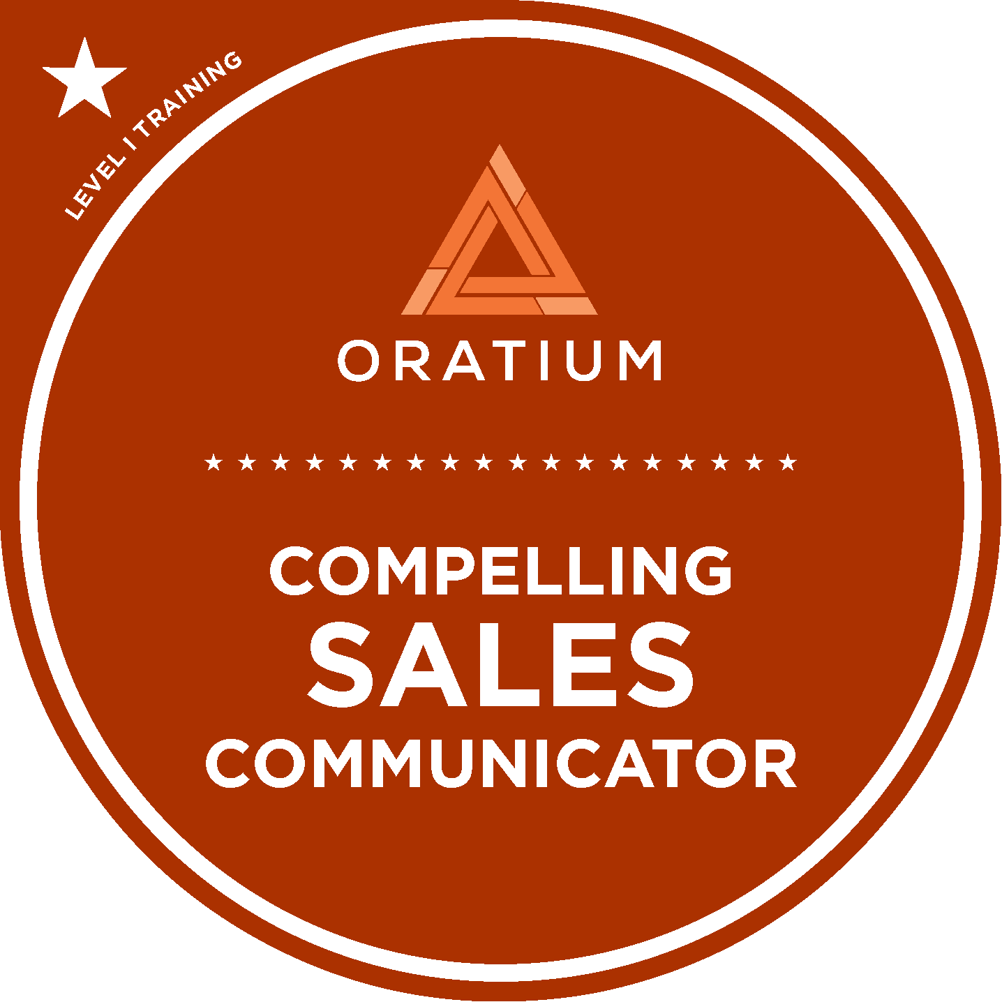 Compelling Sales Communicator - Credly