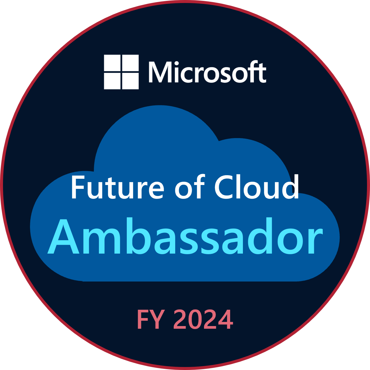 Future of Cloud Ambassador FY24 - Credly