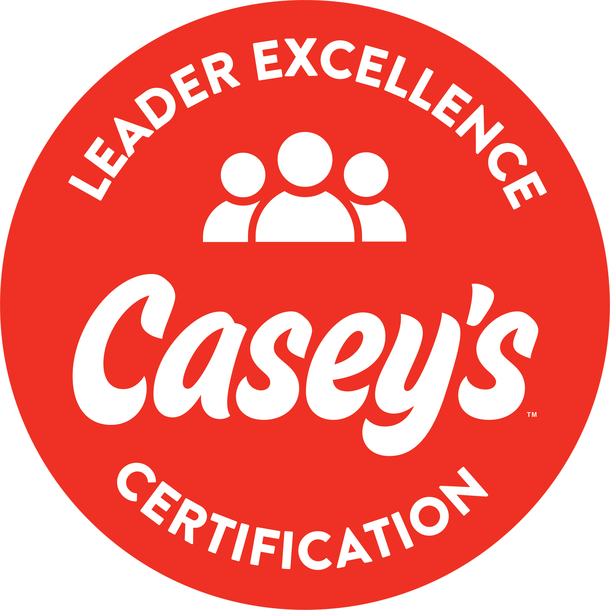 Casey's Leader Excellence Certification - Credly