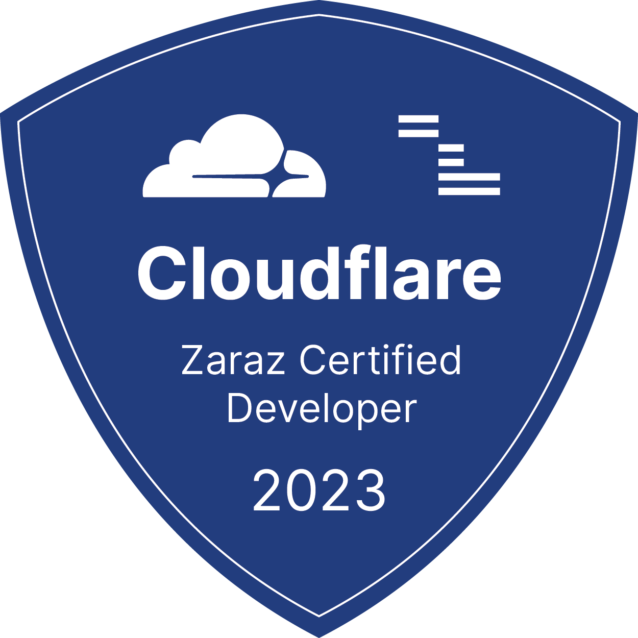Cloudflare Zaraz Certified Developer - Credly