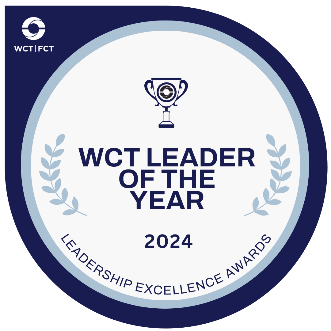 WCT Leader of the Year Award - 2024 WCT Leadership Excellence Awards - Credly