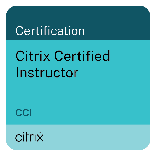 Citrix Certified Instructor (CCI) - Credly