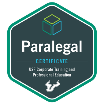 Usf Paralegal Certificate Credly