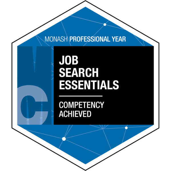 Job Search Essentials - Competency Achieved - Credly