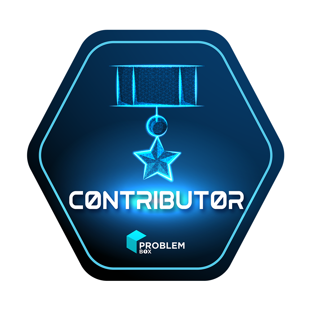 Contributor - Problem Box - Credly
