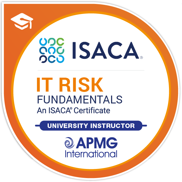 ISACA IT Risk Fundamentals - University instructor - Credly