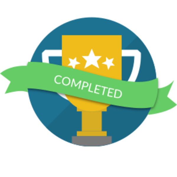 Achievement: Certificate of Completion - Credly