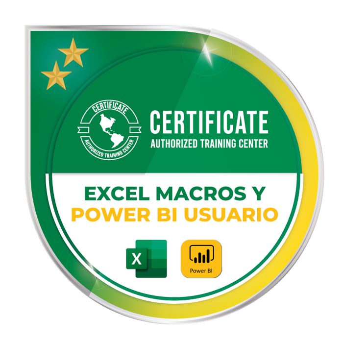 EXCEL MACROS Y POWER BI USUARIO - Credly