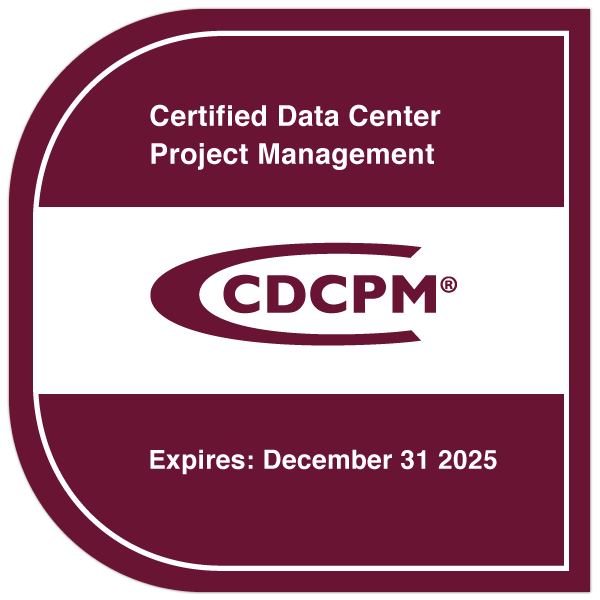 Certified Data Center Project Management (CDCPM®) - Credly
