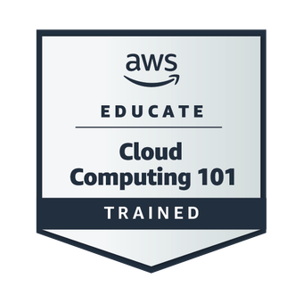 AWS Educate Introduction to Cloud 101 - Training Badge - Credly