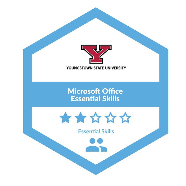 Microsoft Office Essential Skills - Credly