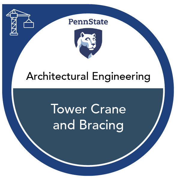 Tower Crane and Bracing - Credly