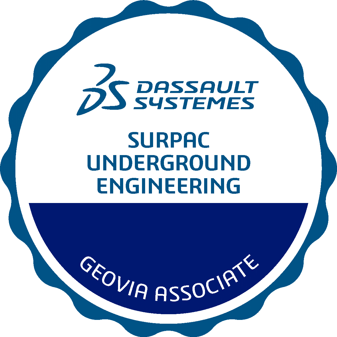 Certified GEOVIA Surpac Underground Engineering - Associate - Credly