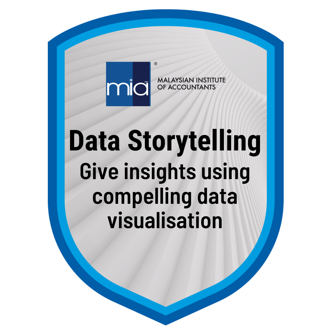 Data Storytelling Give Insights using Compelling Data Visualisation - Credly