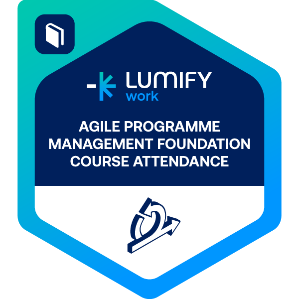 Agile Programme Management Foundation Course Completion Badge - Credly