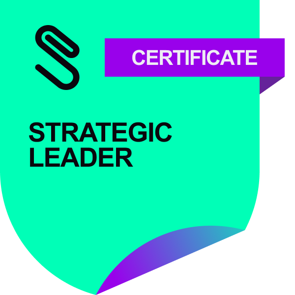 Strategic Leader Certificate - Credly