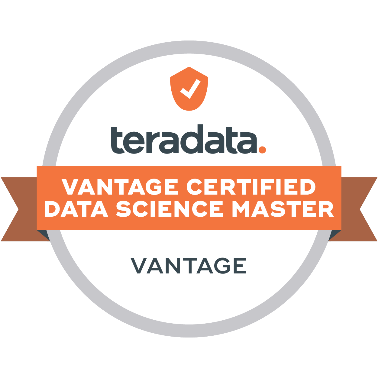 Vantage Data Science Master Certification - Credly