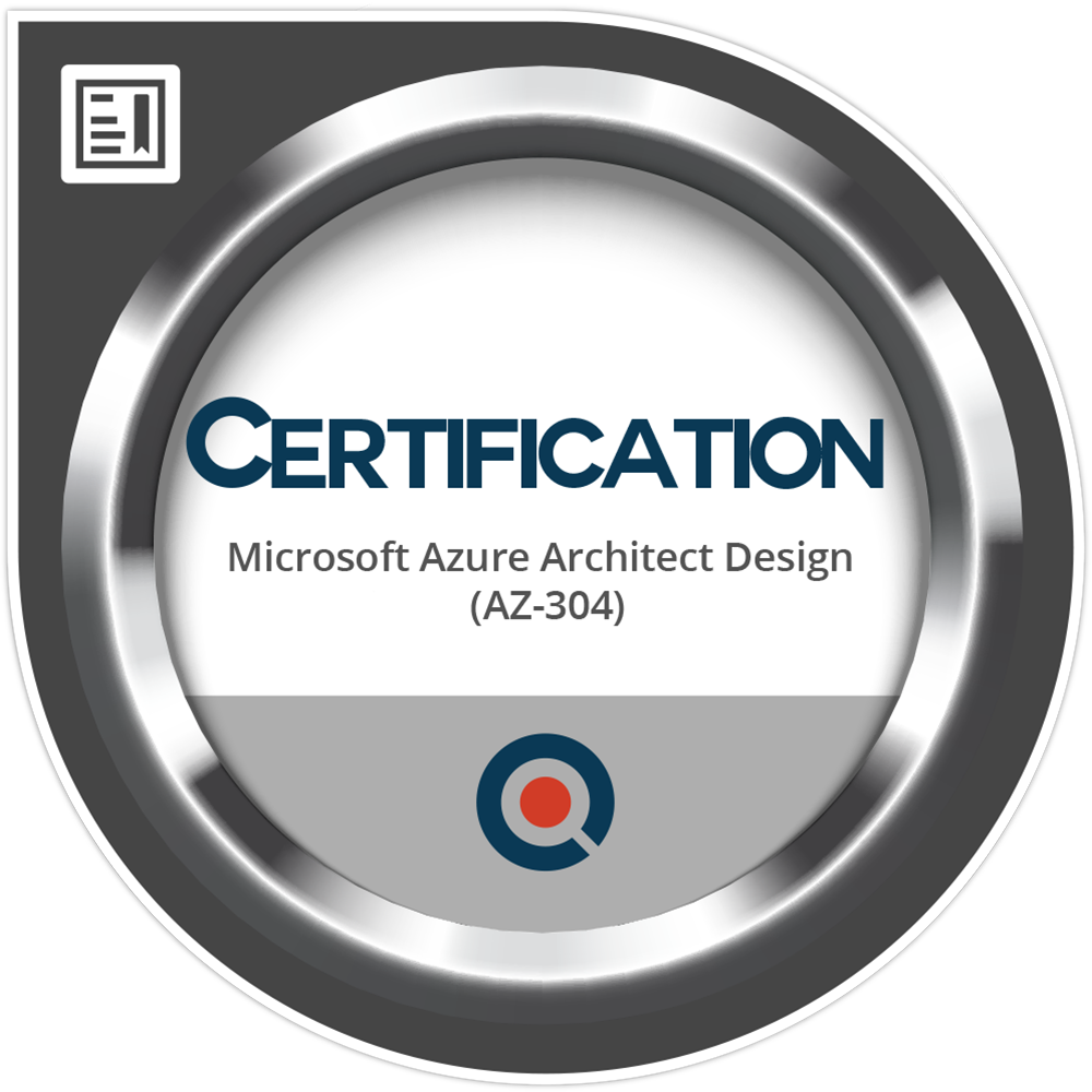 Microsoft Azure Architect Design (AZ-304) - Credly