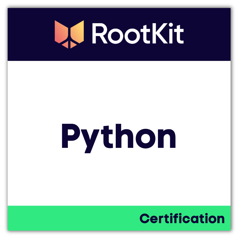 Python Certificate - Credly