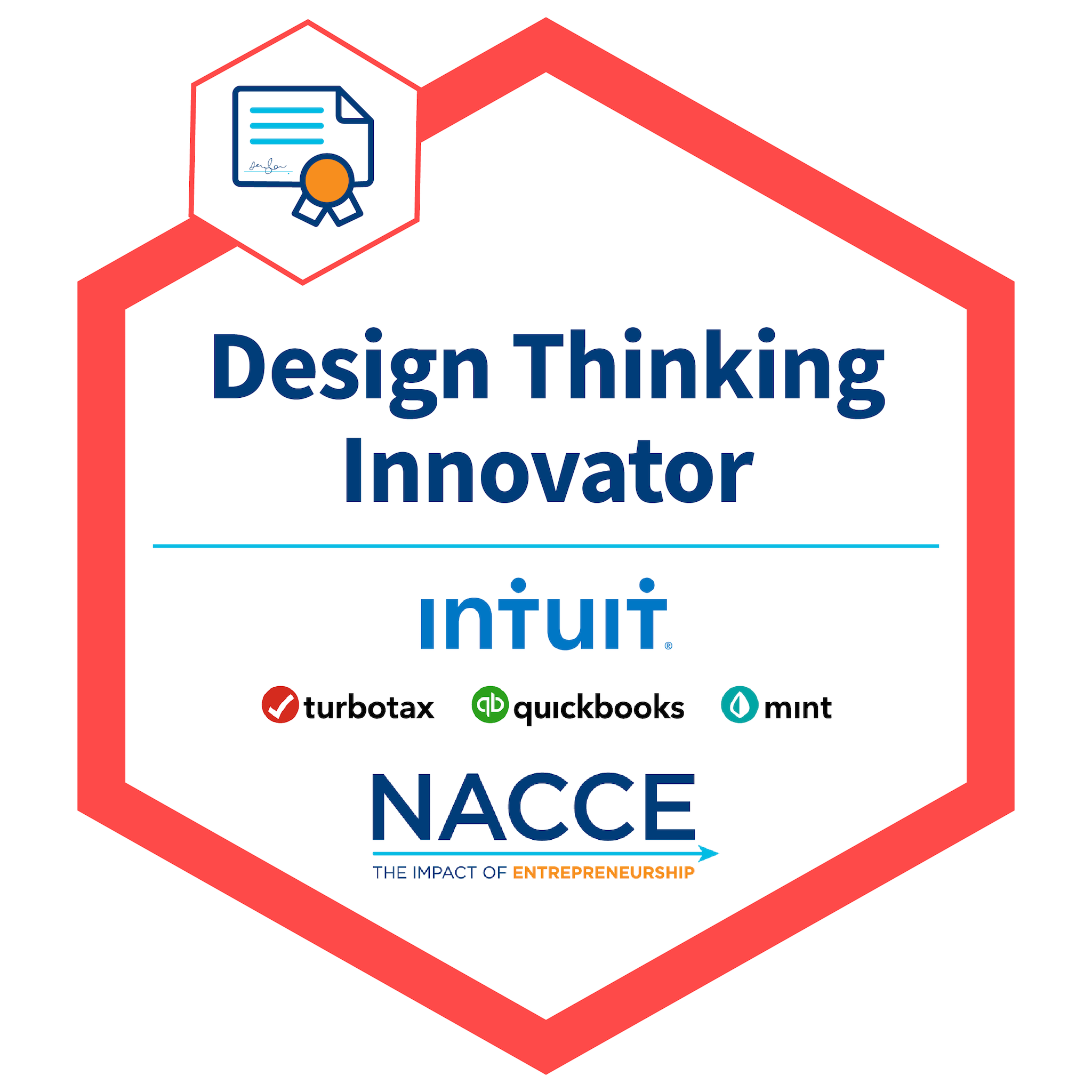 Intuit Design Thinking Innovator - Credly