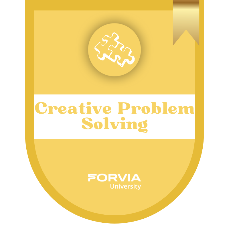 Creative Problem Solving - Credly