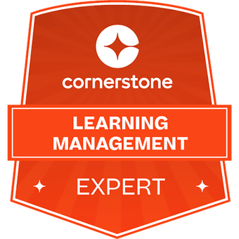 Cornerstone Learning Management Expert - Credly
