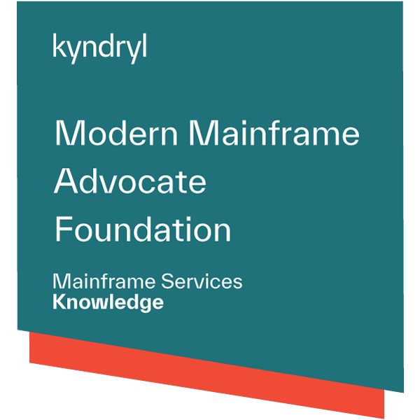 Modern Mainframe Advocate - Foundation - Credly