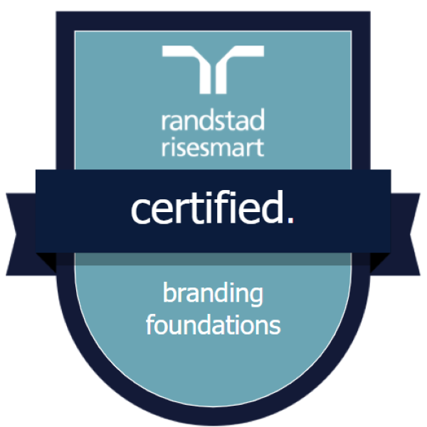 randstad risesmart branding foundations certification - Credly