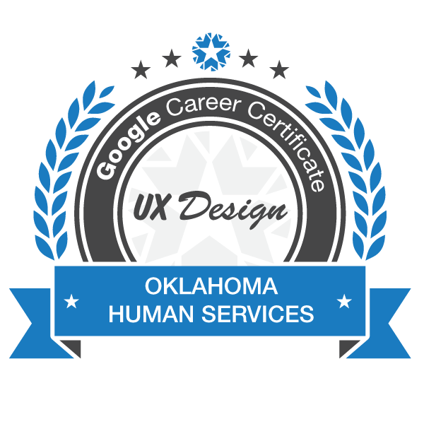 OKDHS Google UX Design Certification - Credly
