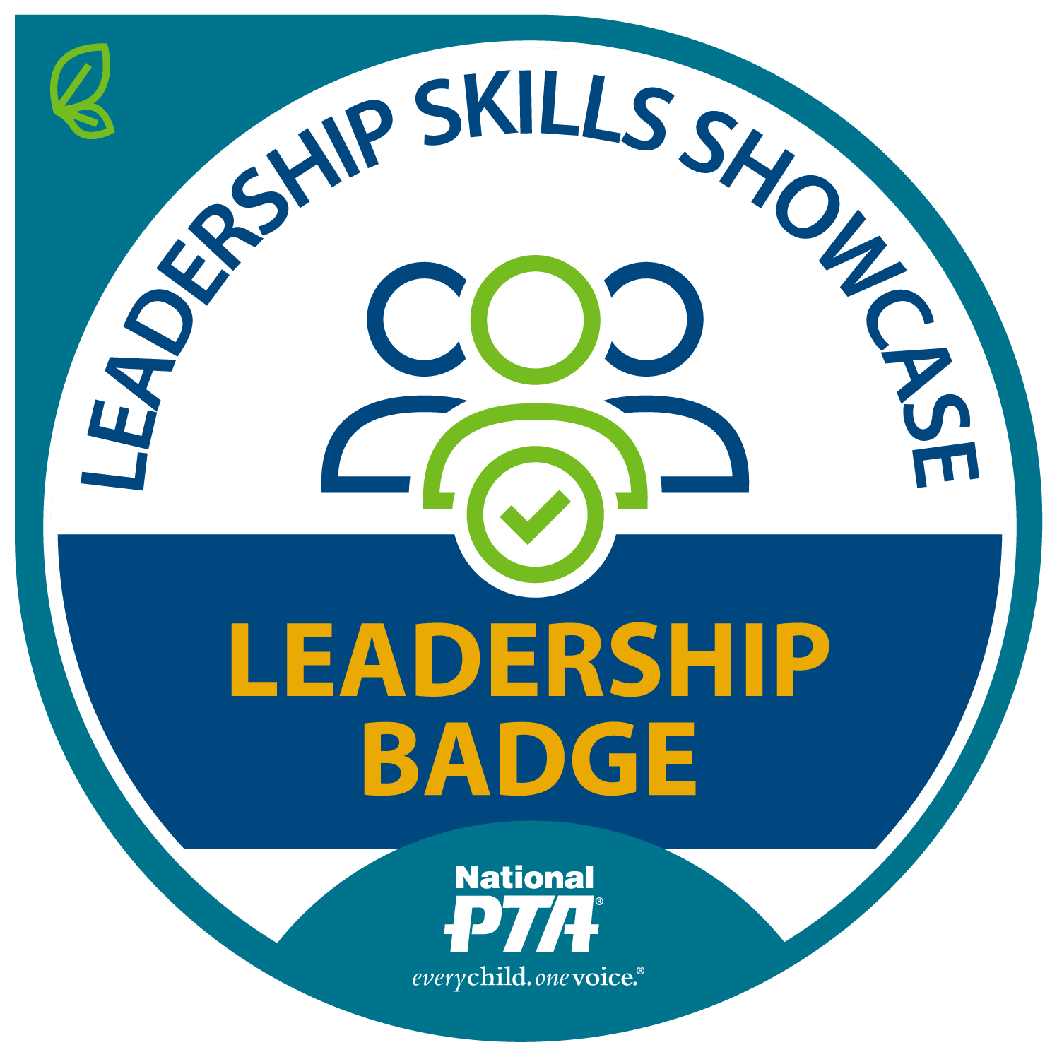PTA Leadership Skills Showcase: Leadership Badge - Credly