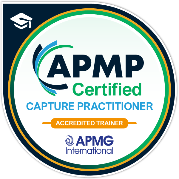 APMG Accredited Trainer - APMP Capture Practitioner - Credly
