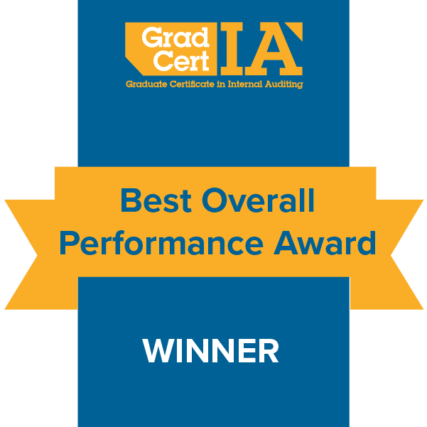 GradCertIA Best Overall Performance Award 2023 - Credly