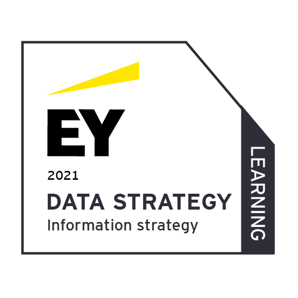 EY Data Strategy - Information Strategy - Learning (2021) - Credly
