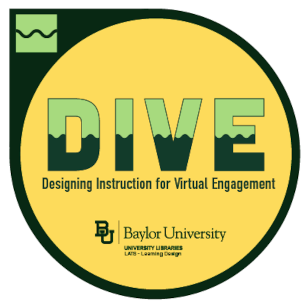 Designing Instruction for Virtual Engagement (DIVE) - Credly