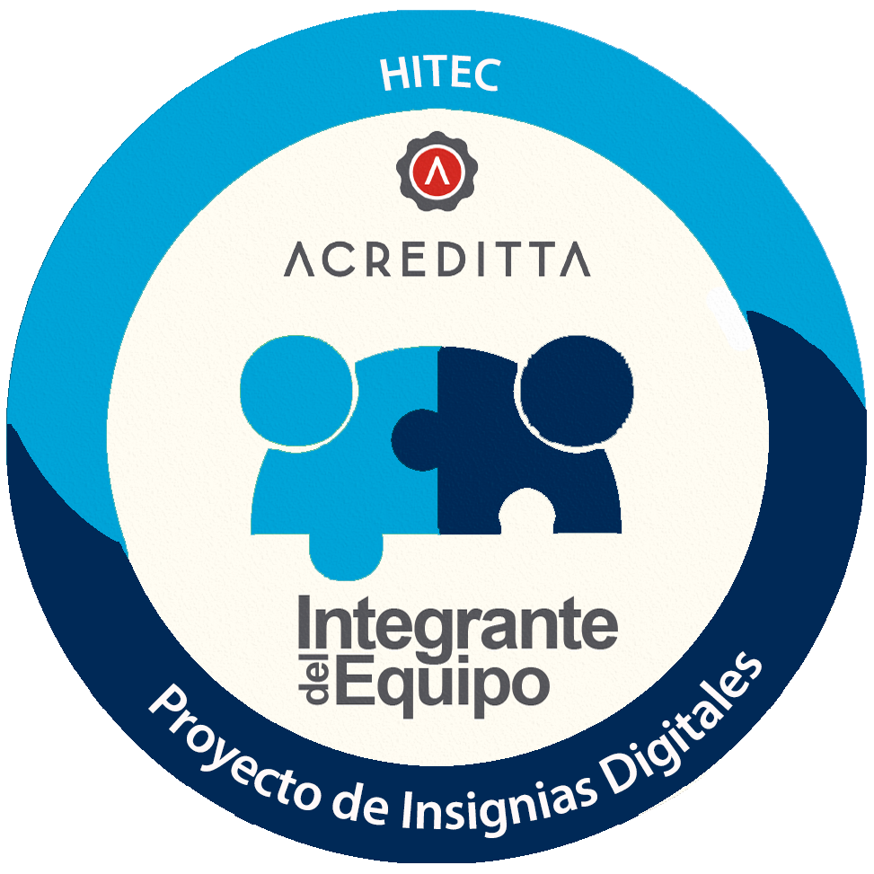 Integrante del Equipo de Proyecto de Insignias Digitales de HITEC - Credly