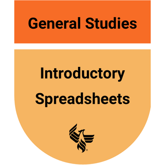 Introductory Spreadsheets - Credly