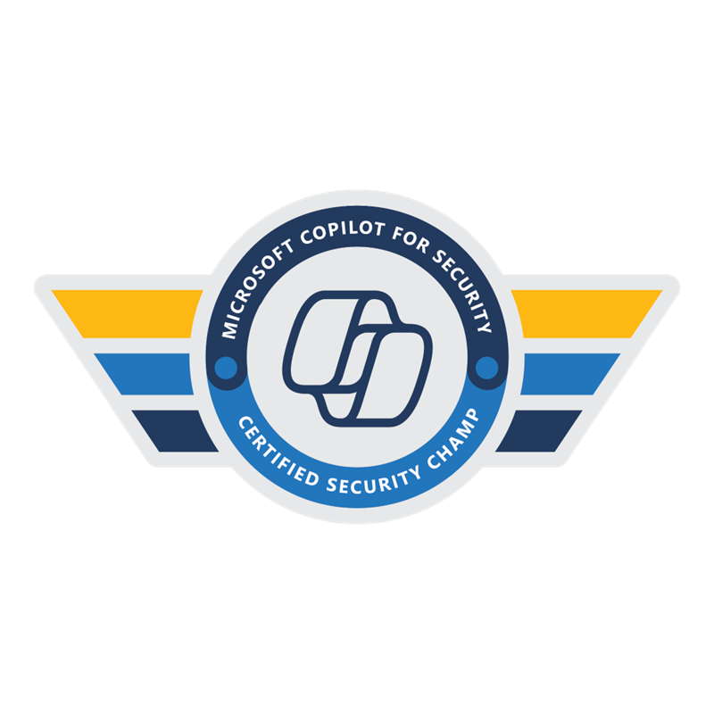 Microsoft Copilot for Security Certified Champ - Credly