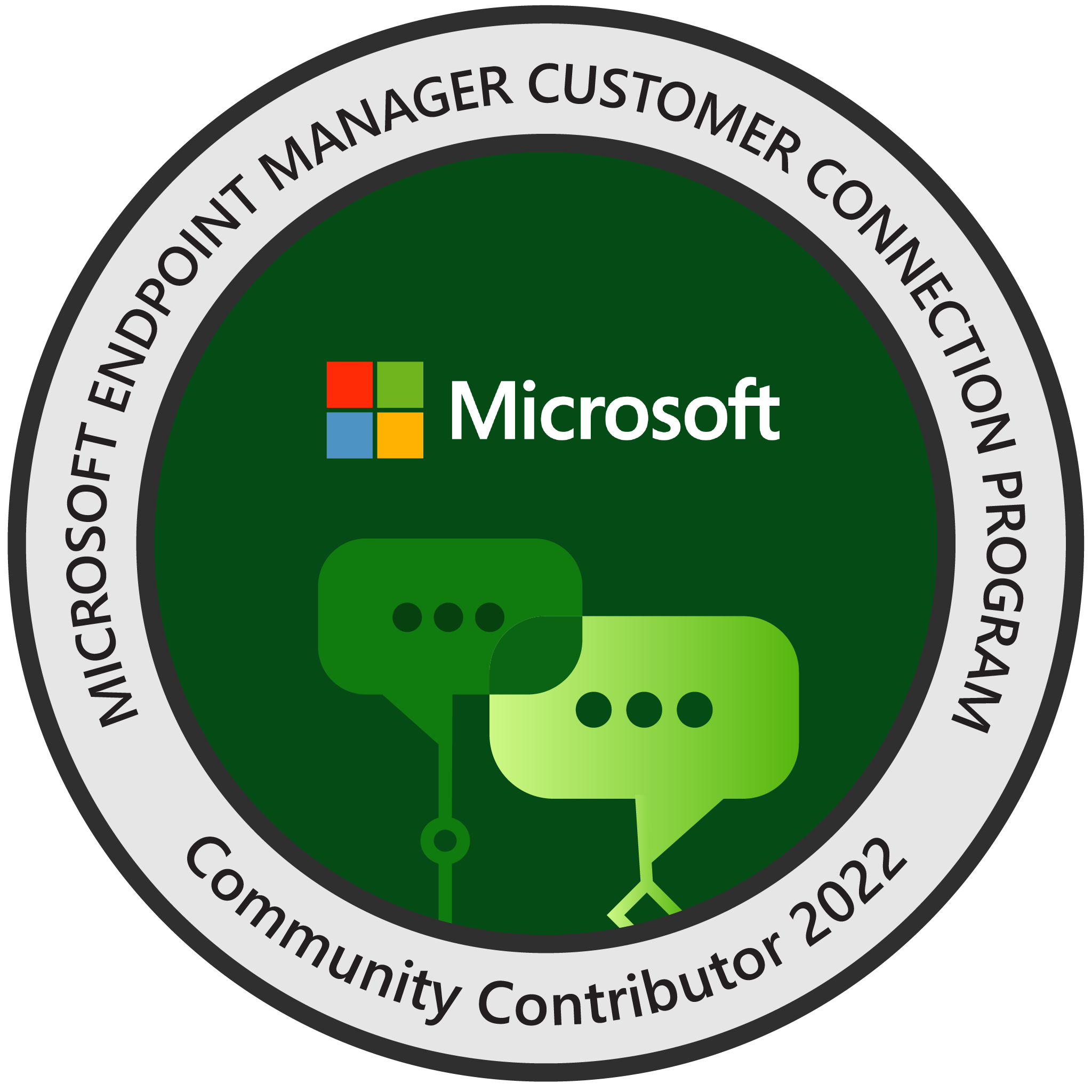 Microsoft Endpoint Manager Community Contributor - Credly